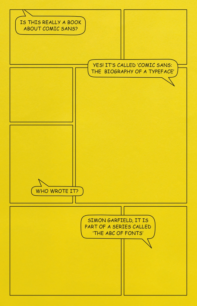 Comic Sans by Simon Garfield | W&N - Ground-breaking, award-winning ...